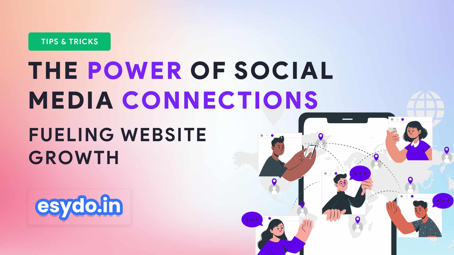 Unlocking Website Growth using social media - Esydo India